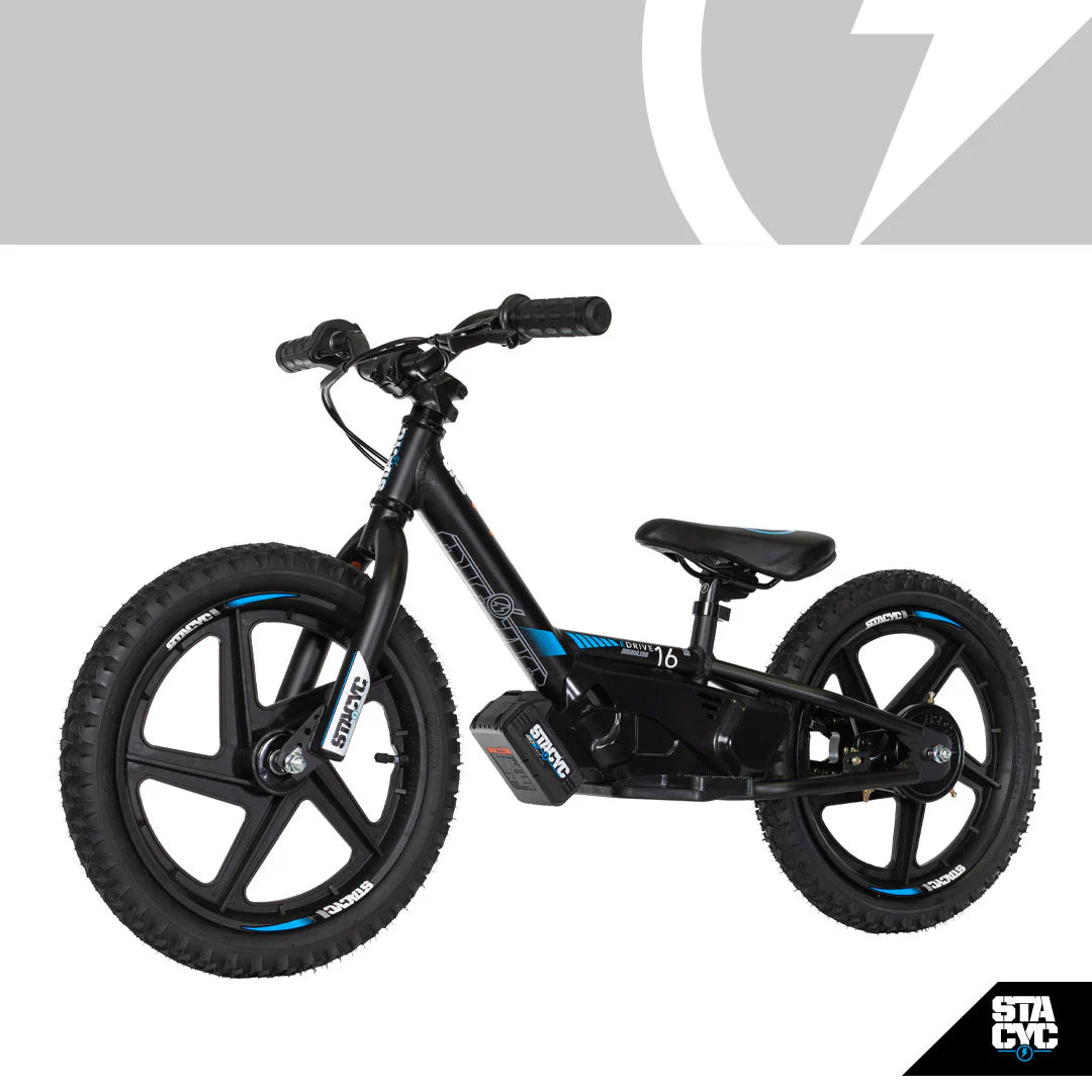STACYC 16 eDRIVE BRUSHLESS 16" Electric Kids Balance Bike / Stability ...